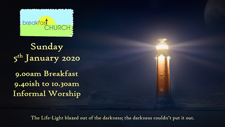 Crediton Methodist Church : Breakfast Church 5th January 2020